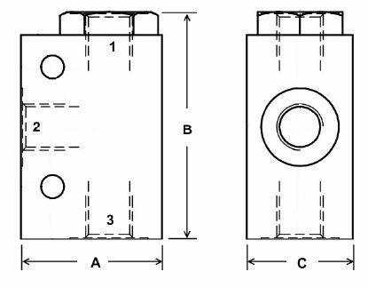 VT - Shuttle Valve Series | Hydraulic Supplies and Industrial Solutions ...