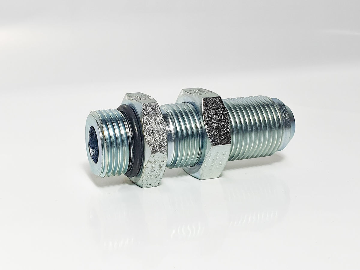 ZC2- M/M UNO x JIC Extended Bulkhead | Hydraulic Supplies and ...