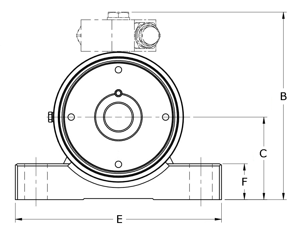 RP Series Foot Mounted Rotary Actuator | Hydraulic Supplies and ...